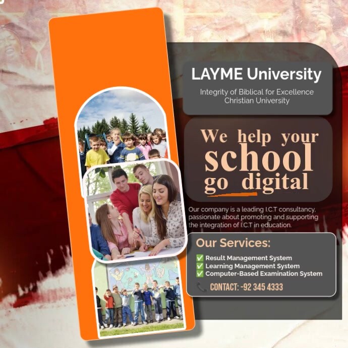 We Help your School go Digital Template | PosterMyWall