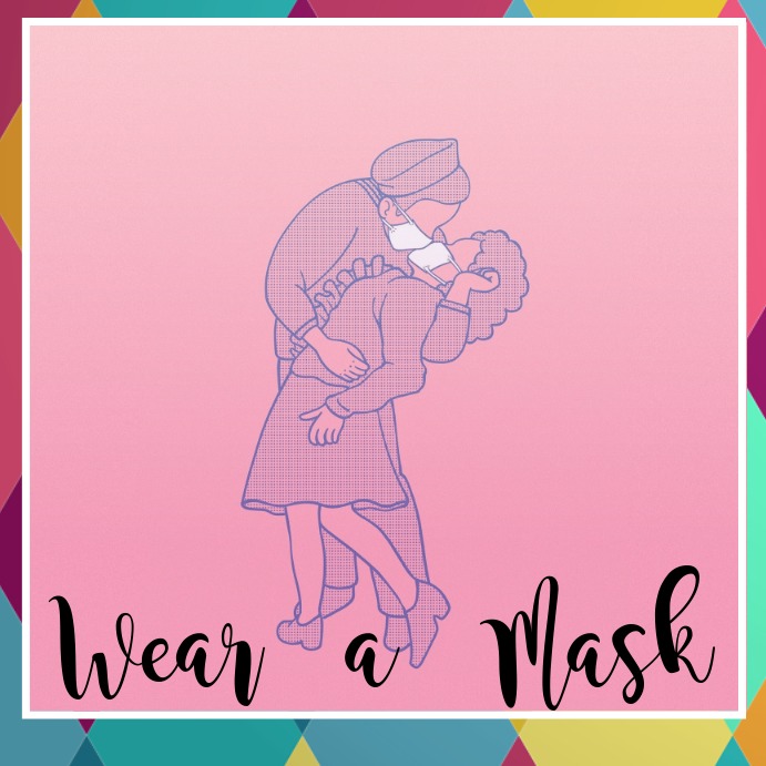 We Love Masks Template | PosterMyWall