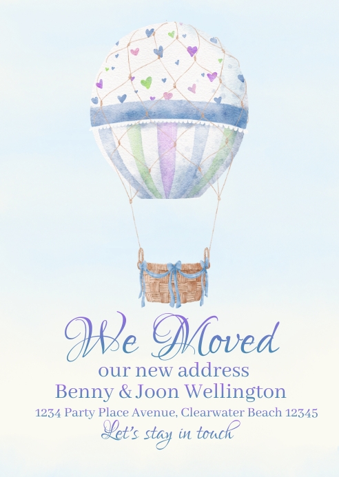 We Moved Template | PosterMyWall