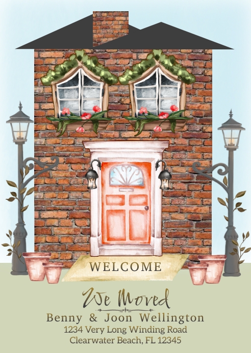 We Moved to a New Home Template | PosterMyWall