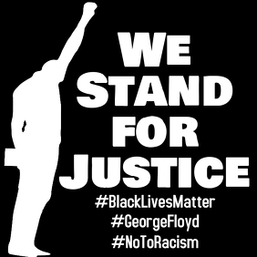We Stand 4 Justice Template | PosterMyWall