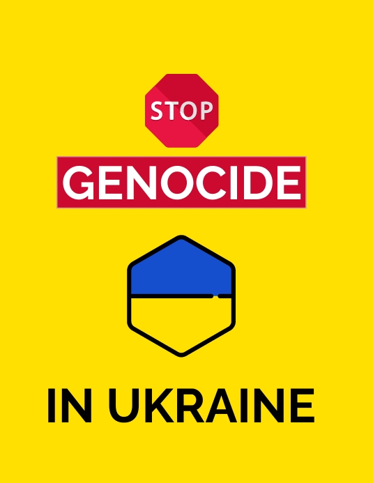 WE STAND WITH UKRAINE Template | PosterMyWall