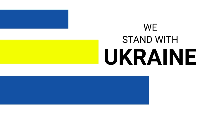 Copy of WE STAND WITH UKRAINE | PosterMyWall