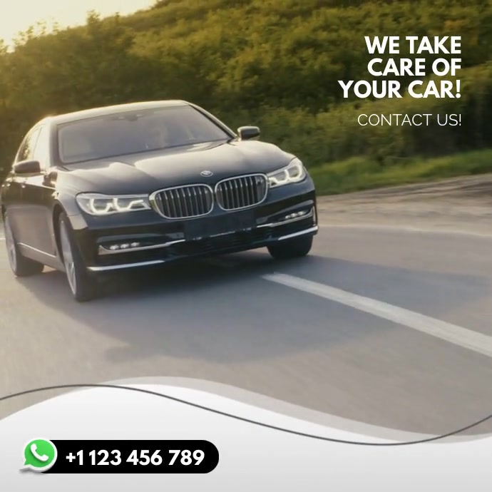 We take car of your car Template | PosterMyWall