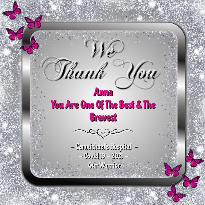Copy of We Thank You | PosterMyWall