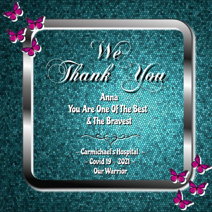 Copy of We Thank You | PosterMyWall