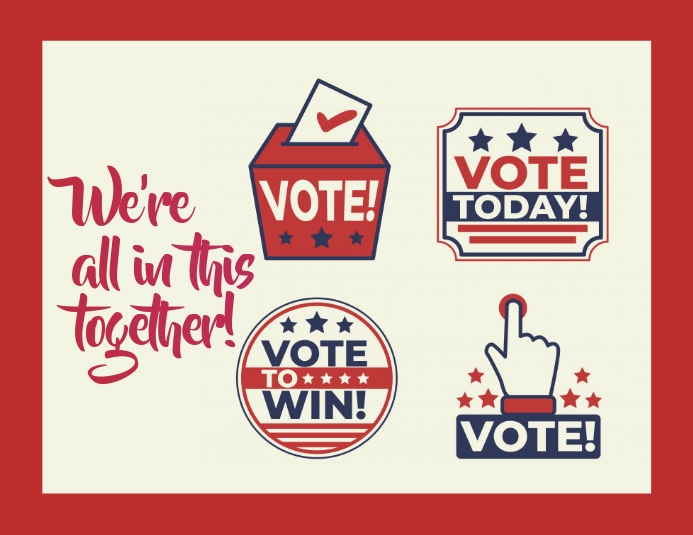 Copy of WE VOTE, WE WIN! | PosterMyWall