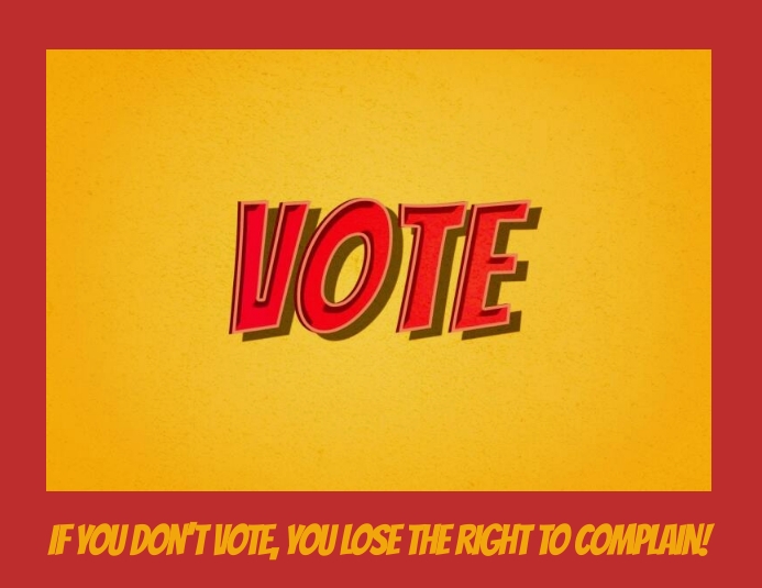 Copy of WE VOTE, WE WIN! | PosterMyWall