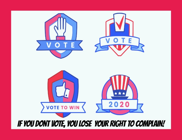 Copy of WE VOTE, WE WIN! | PosterMyWall