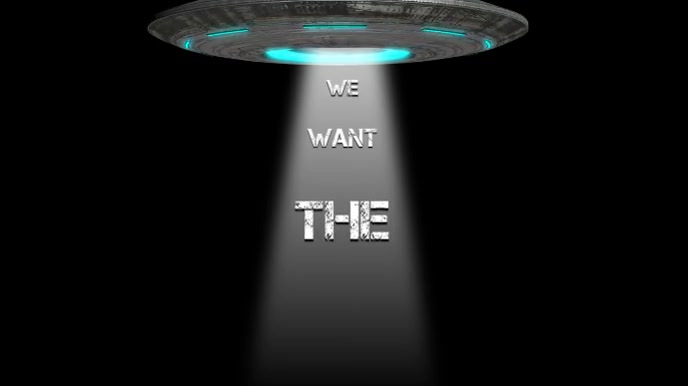 Copy of WE WANT THE TRUTH DISCLOSURE VIDEO | PosterMyWall