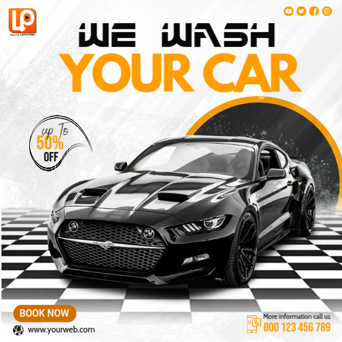 Copy of Car Wash Ads | PosterMyWall