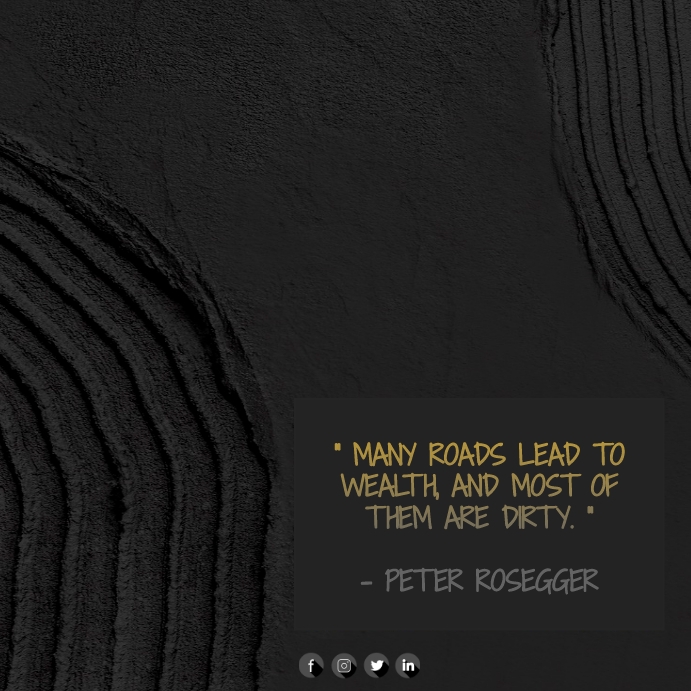 Wealth Quotes Template | PosterMyWall