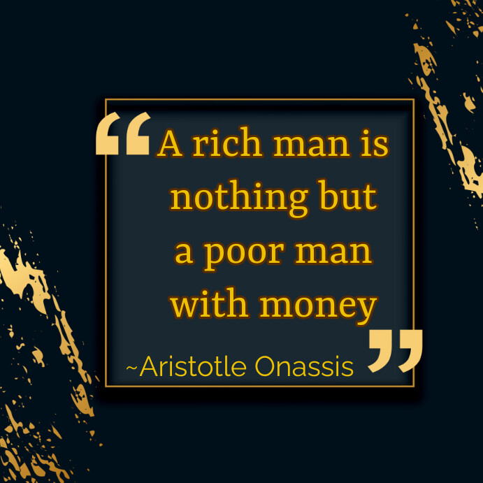 Wealth quotes Template | PosterMyWall
