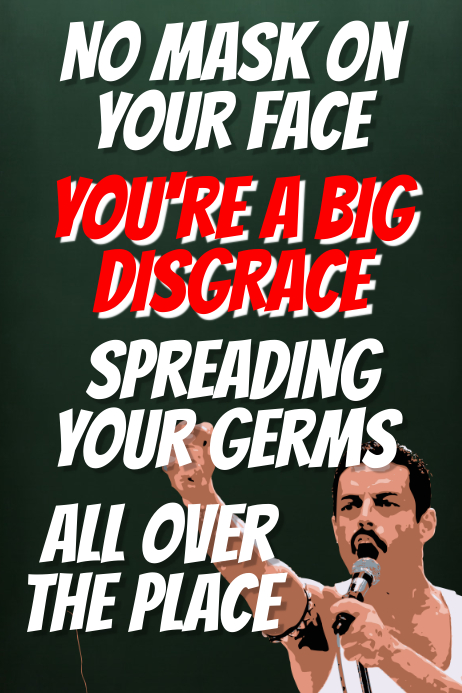 Wear a Mask Coronavirus Template | PosterMyWall