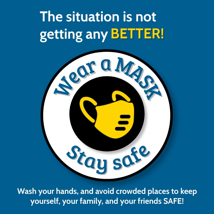 Wear a mask Template | PosterMyWall