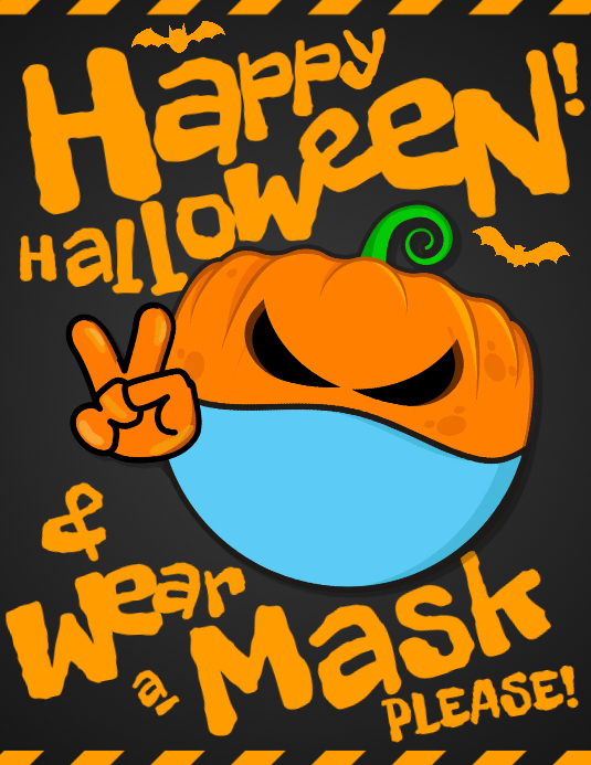 WEAR A MASK FLYER Template | PosterMyWall