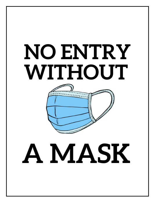 wear a mask poster Template | PosterMyWall