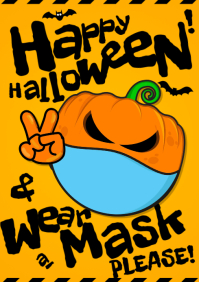 coronavirus/use mascarilla/wear mask/covid19 Template | PosterMyWall