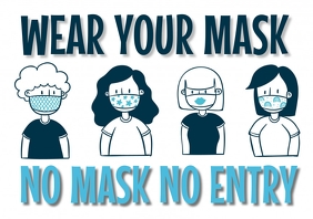 Wear Mask Banner Template | PosterMyWall