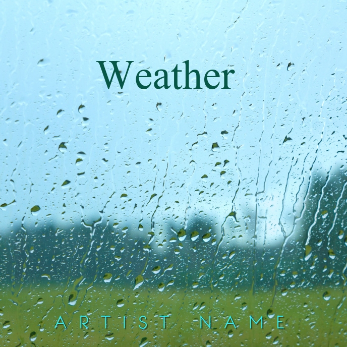 Weather album art Template | PosterMyWall