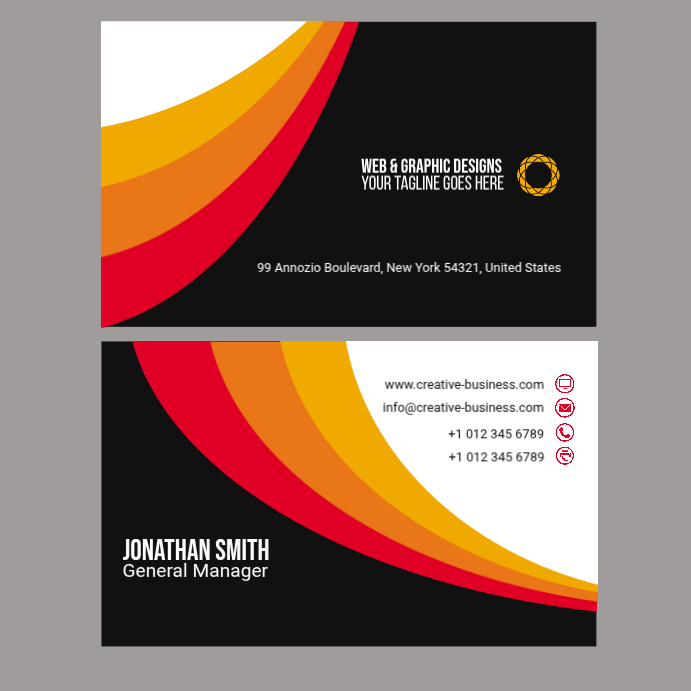 Web and Graphic Card Template | PosterMyWall