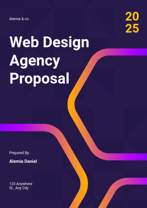Copy of Web Design Agency Proposal | PosterMyWall