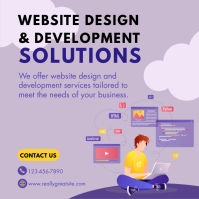 web development services TEMPLATE | PosterMyWall