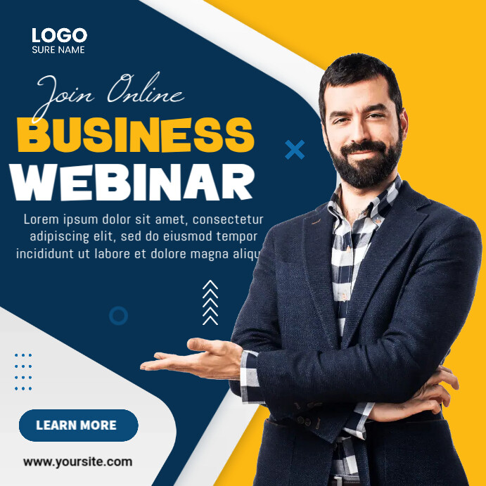 Webinar Ads Templat | PosterMyWall