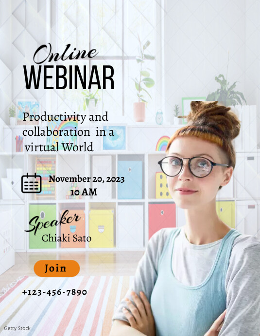 Webinar Template | PosterMyWall