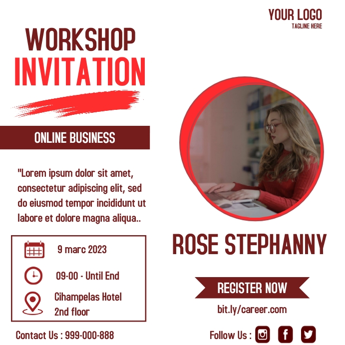 Webinar Template | PosterMyWall