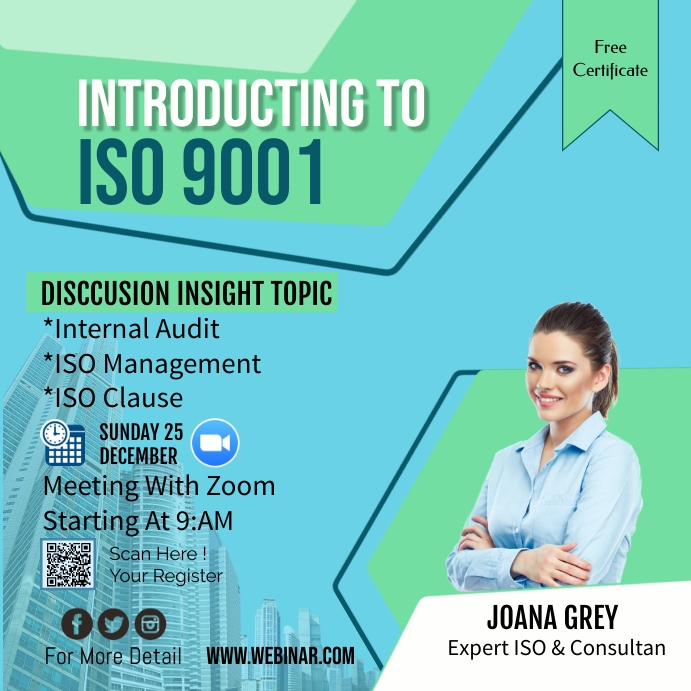 Webinar Flyer, Poster Webinar, Webinar Invita Template | PosterMyWall