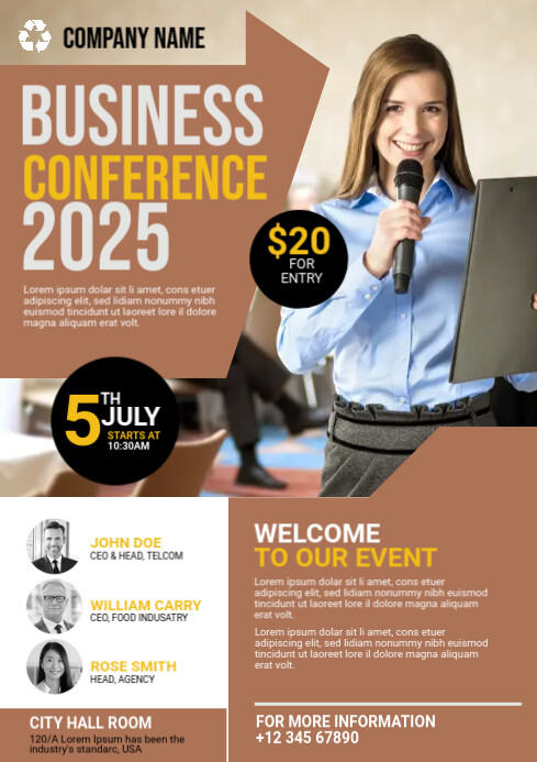 Webinar Flyer Template | PosterMyWall