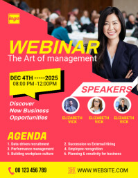 Webinar Flyer Template | PosterMyWall