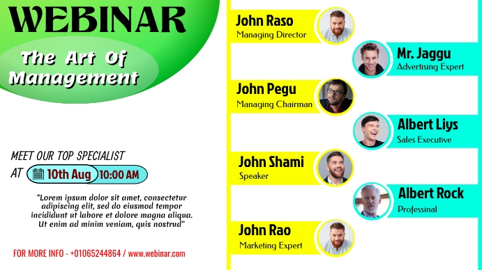 webinar meeting Template | PosterMyWall