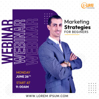 Webinar Conference Ads Template | PosterMyWall