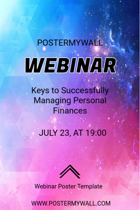 Webinar PosterTemplate | PosterMyWall