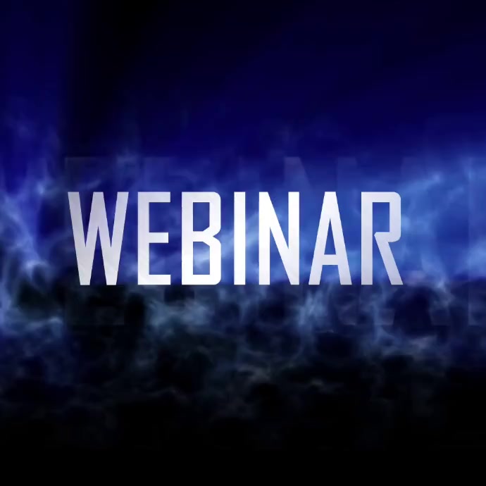 webinar video Template | PosterMyWall