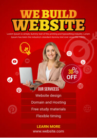 Website design service banner Template | PosterMyWall