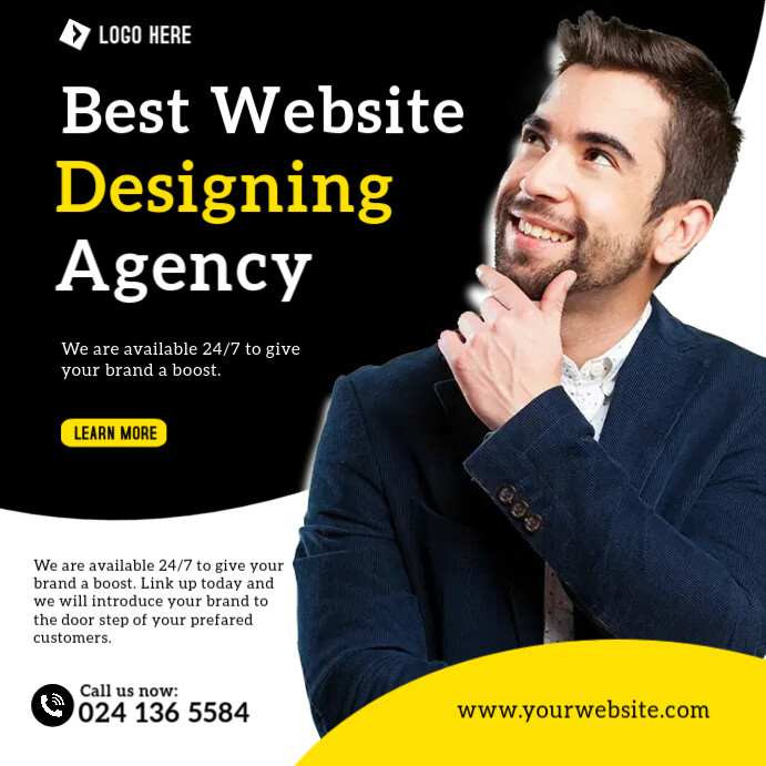 Website Designing Agency Business Flyer Template | PosterMyWall