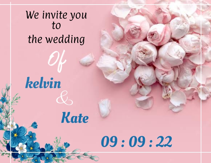 Wedding (2) Template | PosterMyWall