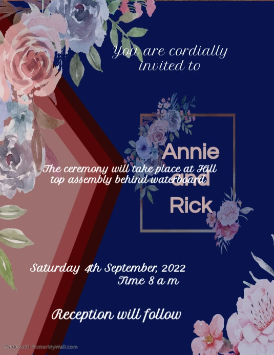 Copy of WEDDING (21) | PosterMyWall