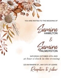 Wedding Card Ads Template | PosterMyWall