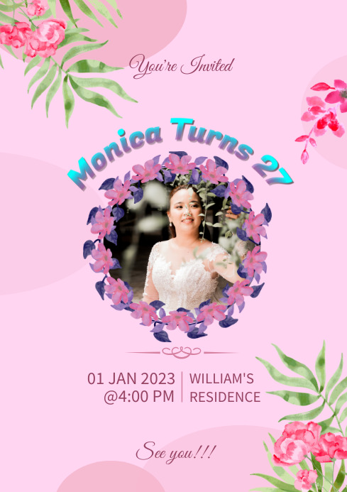 Birthday Invitation Template | PosterMyWall