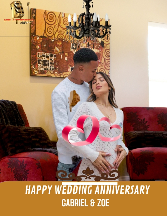 Plantilla de Wedding anniversary (33) | PosterMyWall
