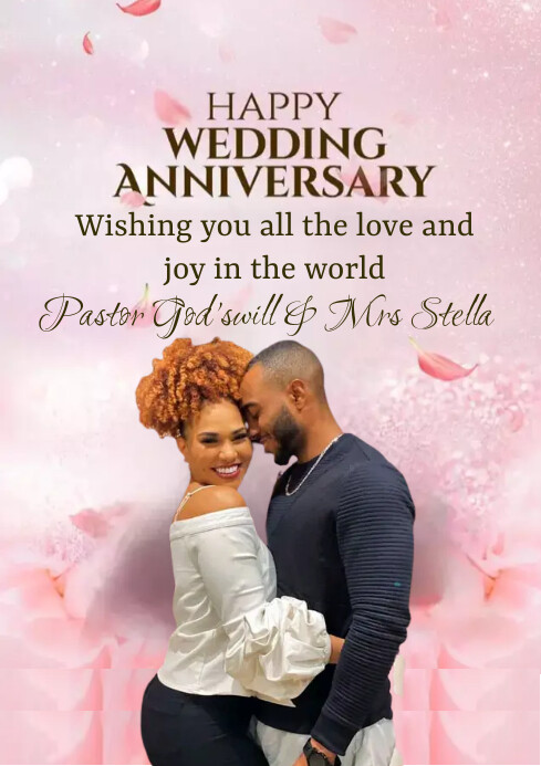 Copy of Wedding anniversary | PosterMyWall