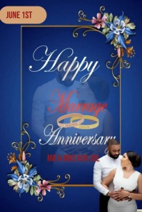 Wedding/anniversary Template | PosterMyWall