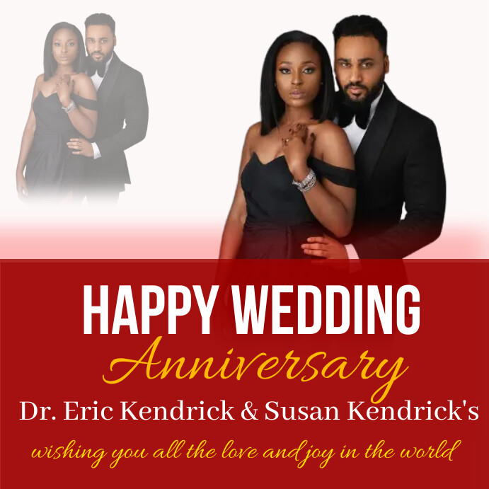 Wedding anniversary Template | PosterMyWall