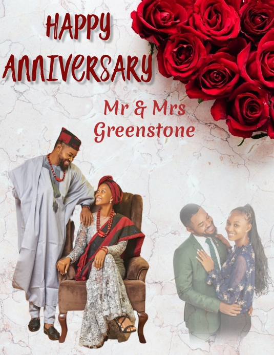 Wedding anniversary Template | PosterMyWall