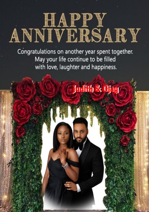 Wedding anniversary flier Template | PosterMyWall