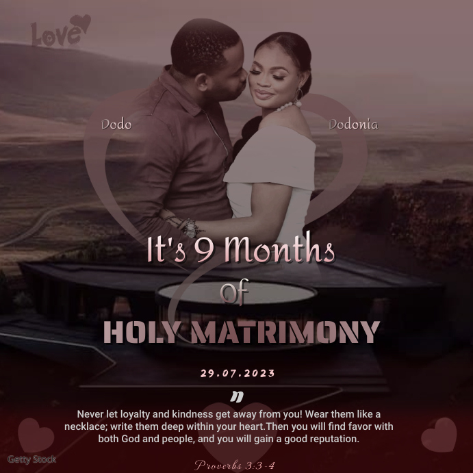 Plantilla de Wedding anniversary flyer | PosterMyWall